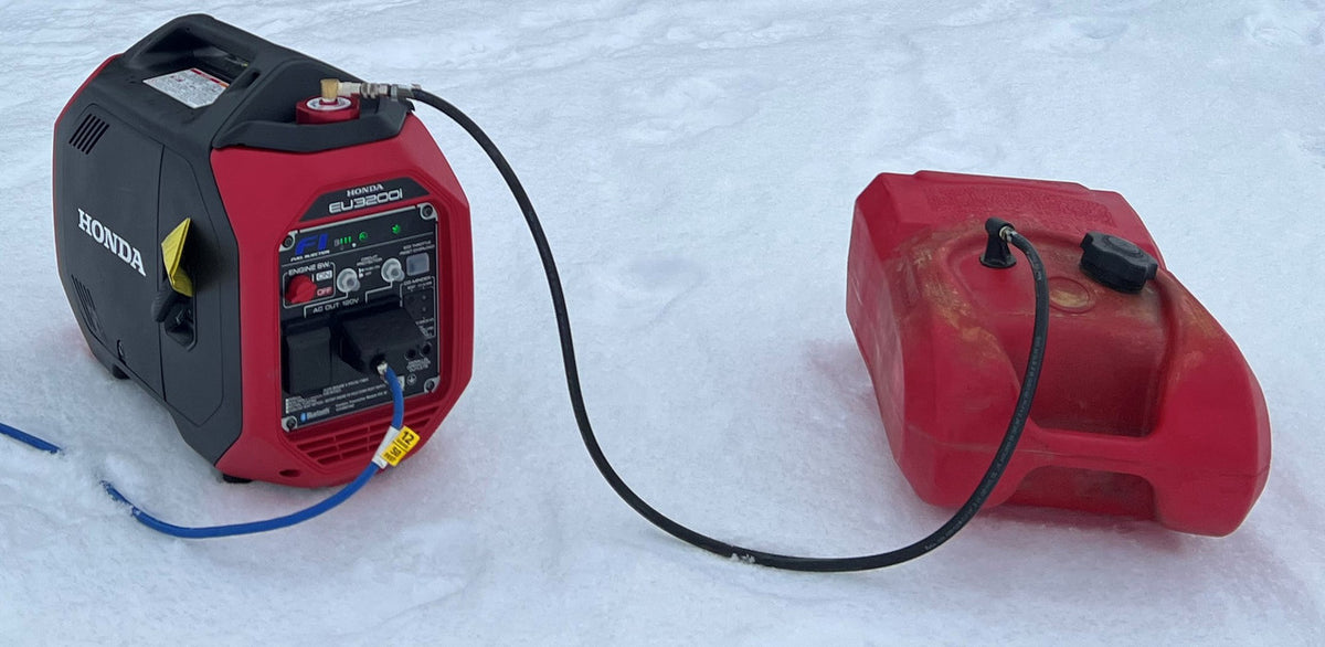 Honda EU2200i Fuel Extender, extending run time up to 600%